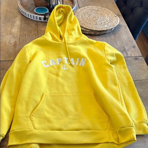 Sweaters | Captain Yellow Hoodie | Poshmark